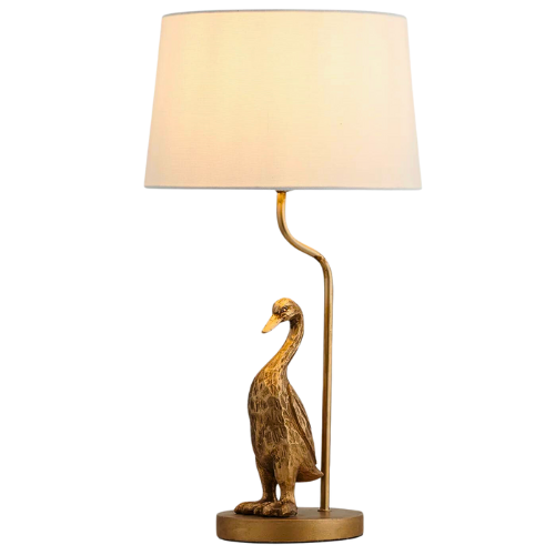 Audacious Duffus Duck Gold Table Lamp – Greenmantle Gifts