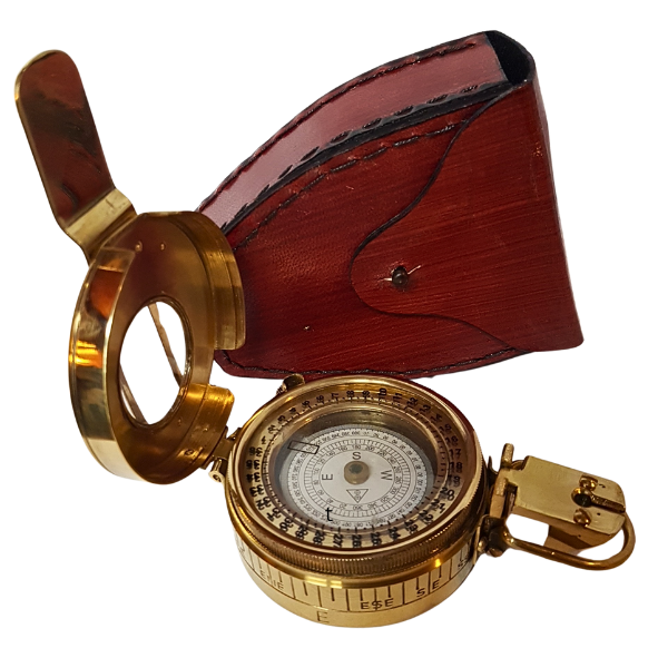 British Engineers Brass Navigational Compass – Greenmantle Gifts