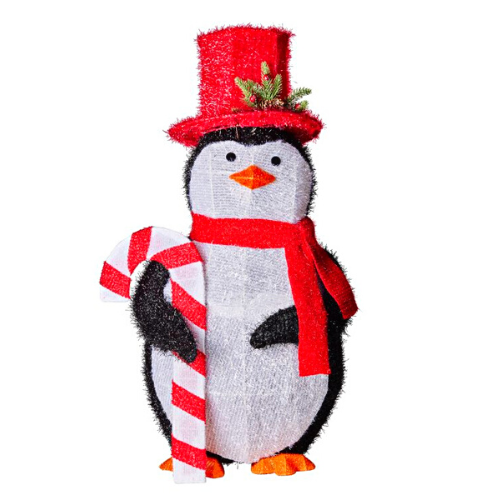 Chippy The Christmas LED Light Up Penguin Display For Outdoor or Indoo ...